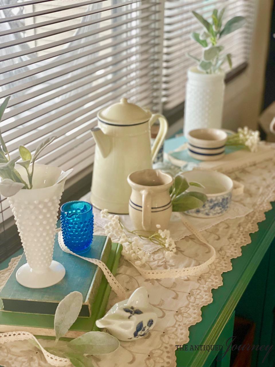 How To Create A Vignette Display - The Antiqued Journey