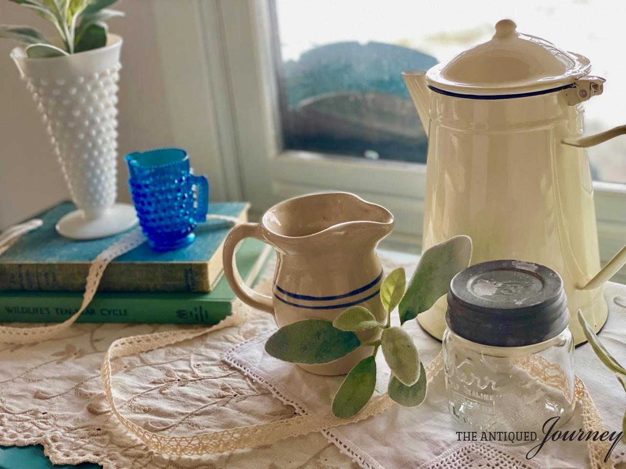 How To Create A Vignette Display - The Antiqued Journey