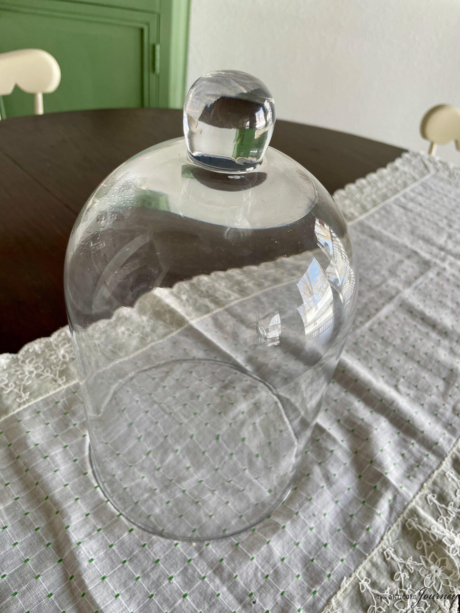 Pretty Spring Cloche Ideas with Vintage Decor - The Antiqued Journey
