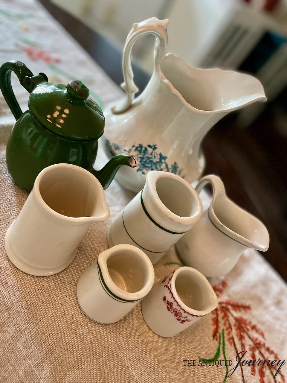 Cute Vintage Decor Ideas for Café Creamers - The Antiqued Journey