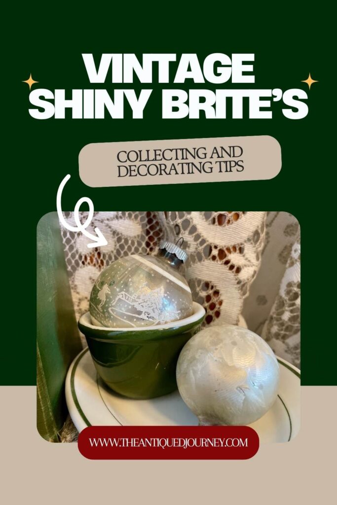 Vintage Glamour: Collecting and Decorating with Shiny Brite Christmas ...