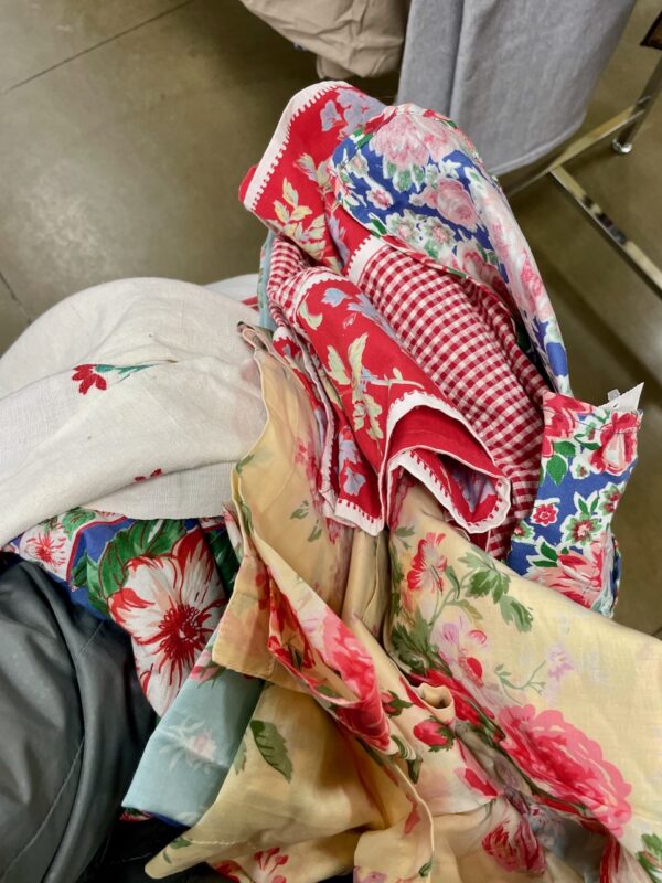 Thrifted Goodies: My Vintage Linen Haul from Goodwill - The Antiqued ...