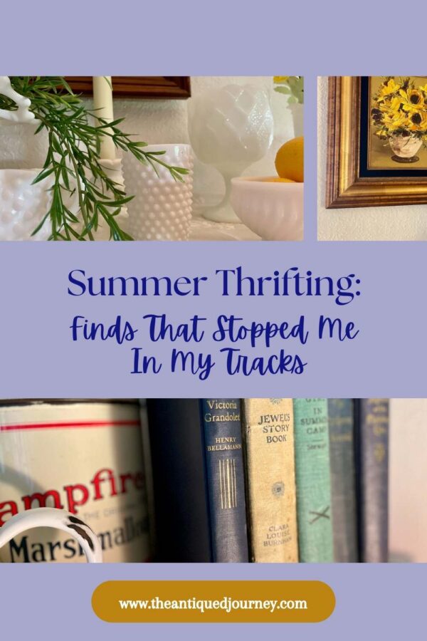 Best Thrift Store Finds This Month: A Small Summer Haul - The Antiqued ...